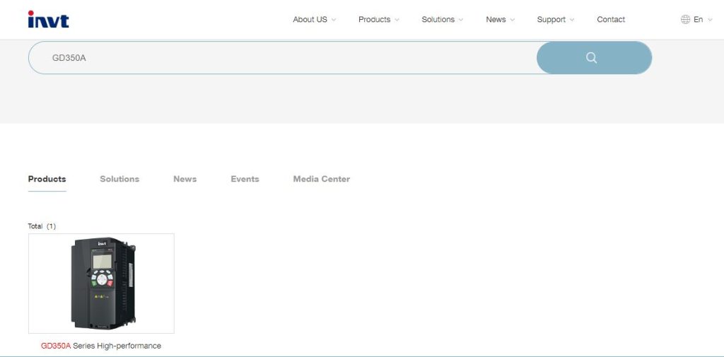 Thông báo chuyển đổi Sách hướng dẫn sử dụng thiết bị INVT sang tài liệu ...